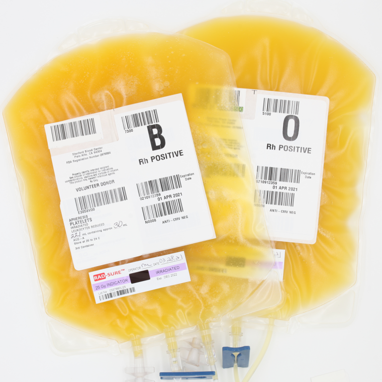 Platelets With Concurrent Plasma, Collected by Automated Technology ...