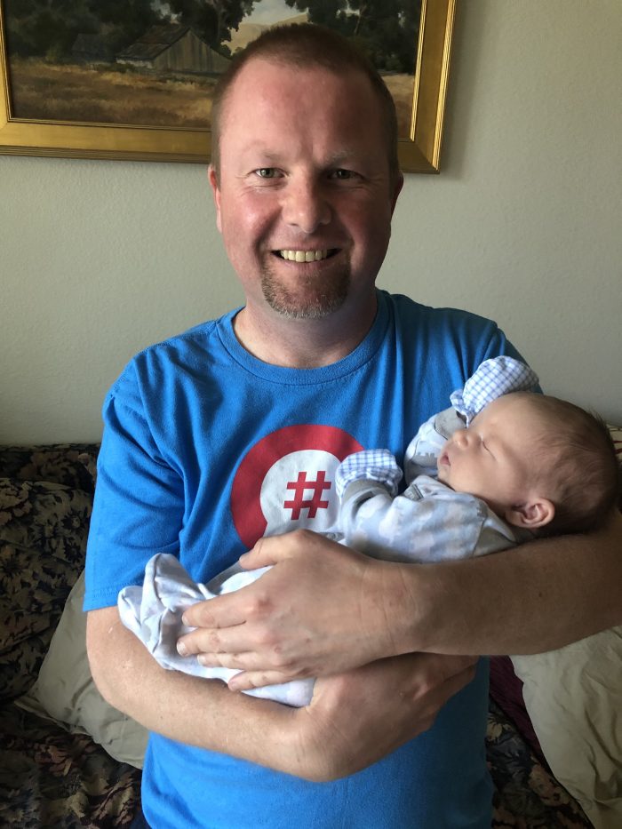 Geoff and Sebastien — Stanford Blood Center