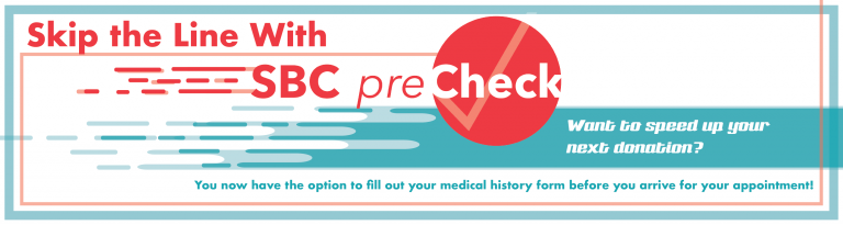 SBC PreCheck — Stanford Blood Center