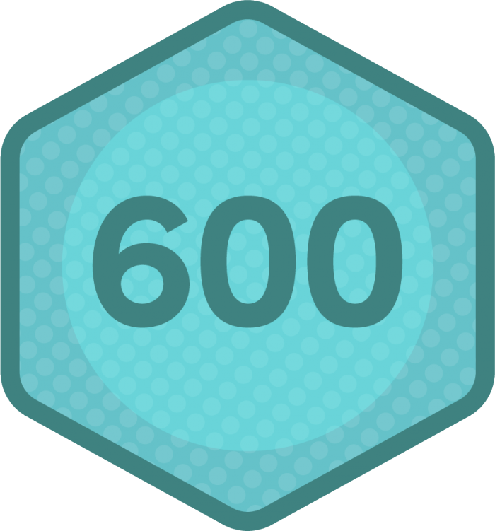 600-badge — Stanford Blood Center