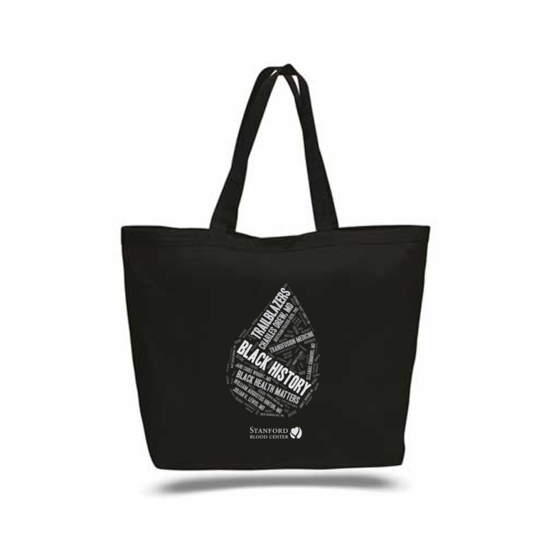 Black History Pioneers Bag — Stanford Blood Center